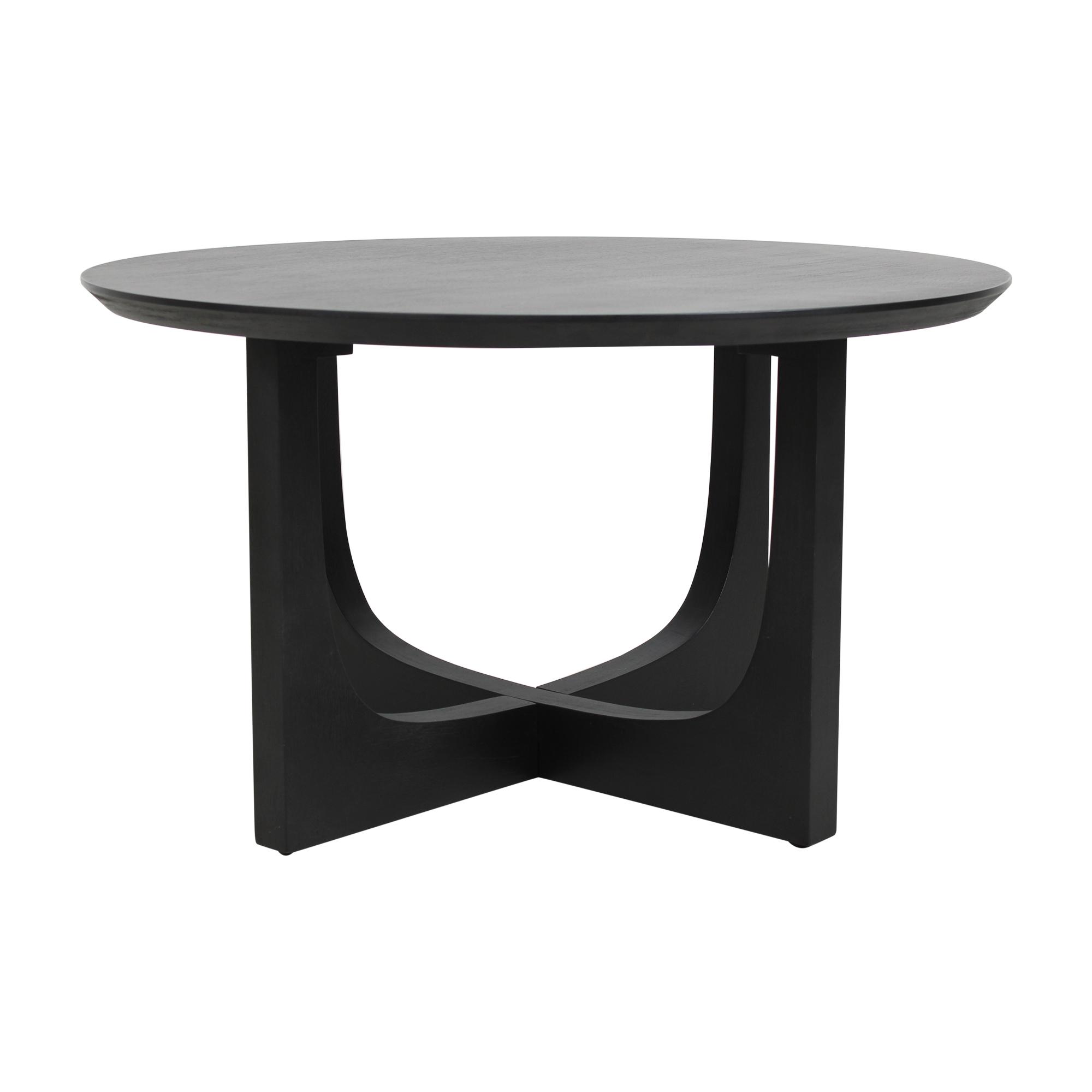 Indigo Road by Egypt Sherrod Reverse Arch Coffee Table, Matte Black