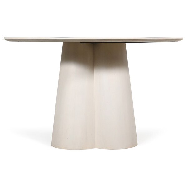 Clover Dining Table, 48"W, WhiteWash