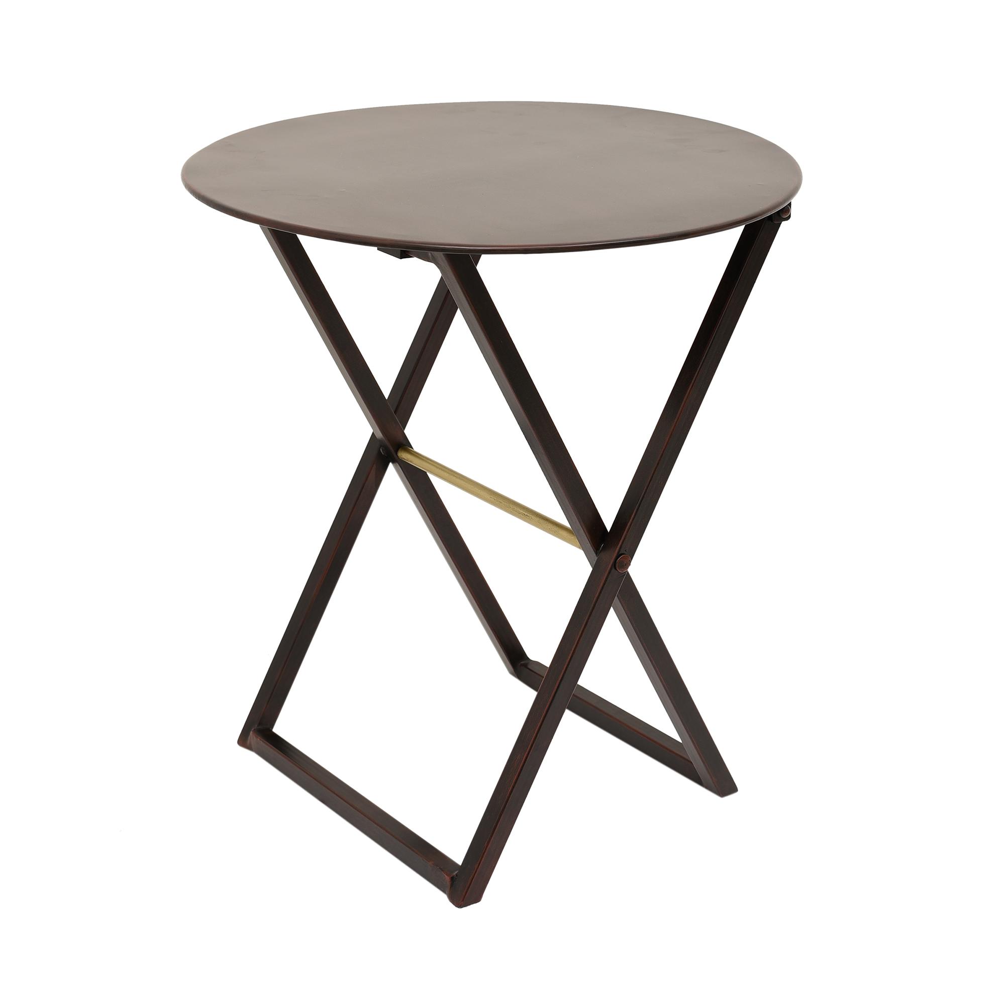 20" Round Folding Side Table