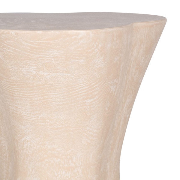 Clover Side Table, Ivory