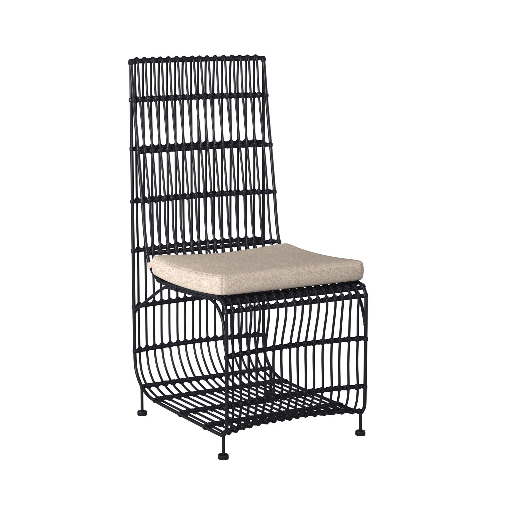 Indigo Road by Egypt Sherrod Marvel Dining Side Chair, 40"H, Black